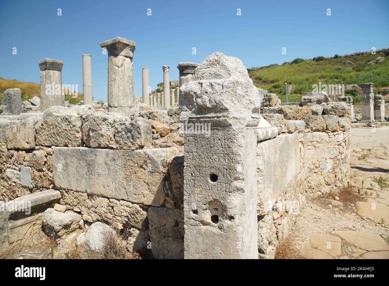 Perge Ancient City in Antalya City, Turkiye Stock Photo - Alamy