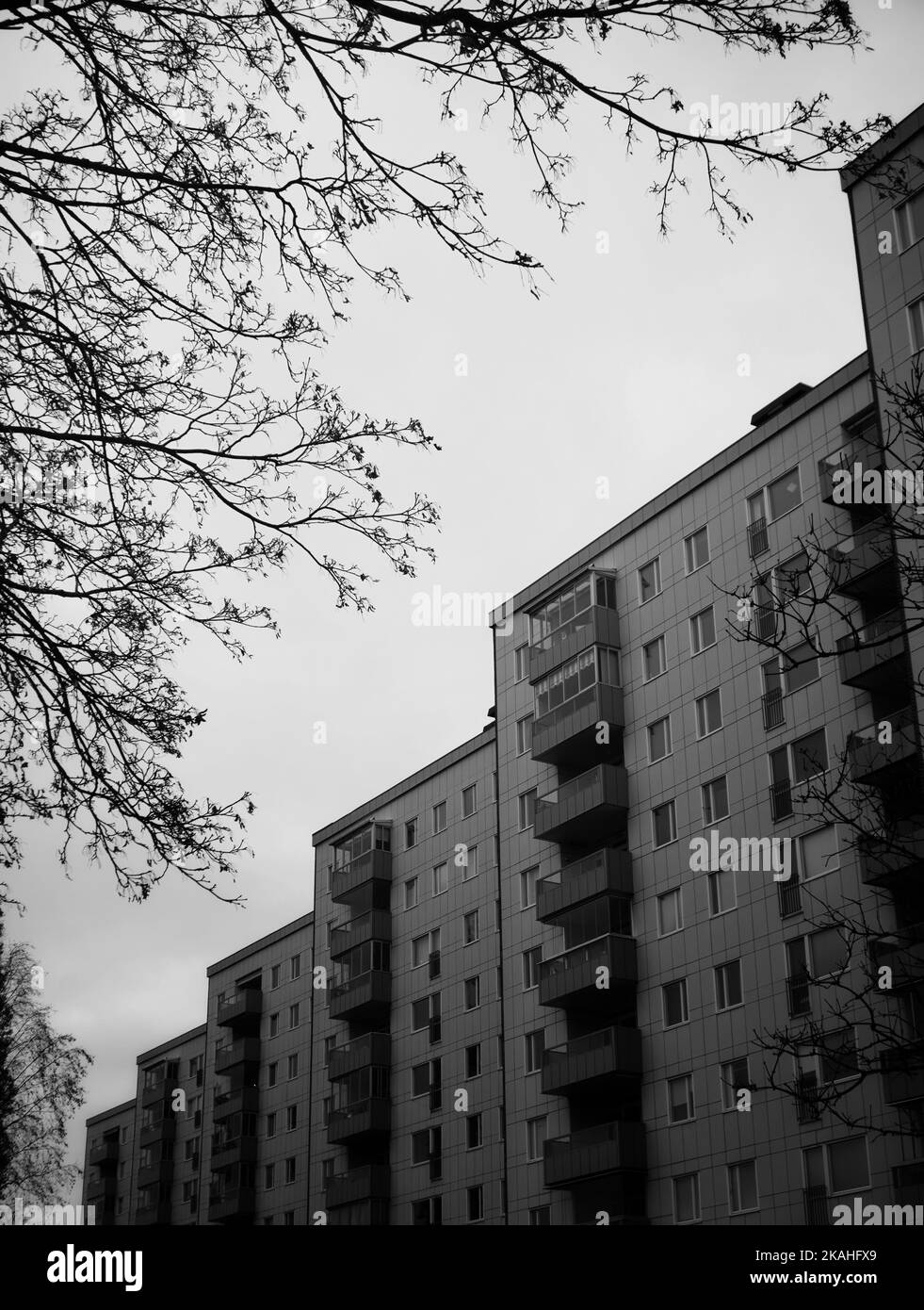 Low angle view of buildings against sky Stock Photo - Alamy