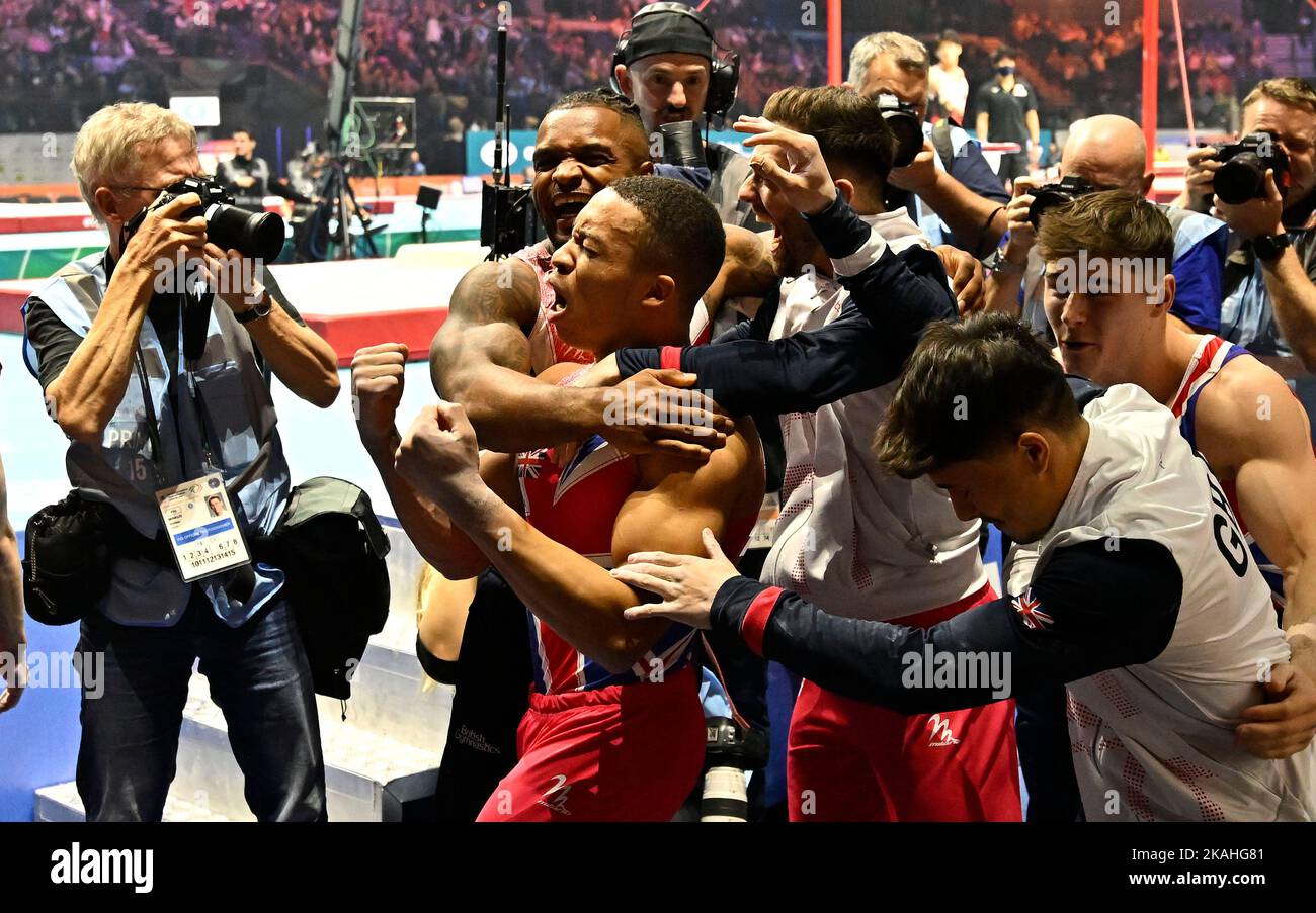 Liverpool, United Kingdom. 02nd Nov, 2022. World gymnastics ...