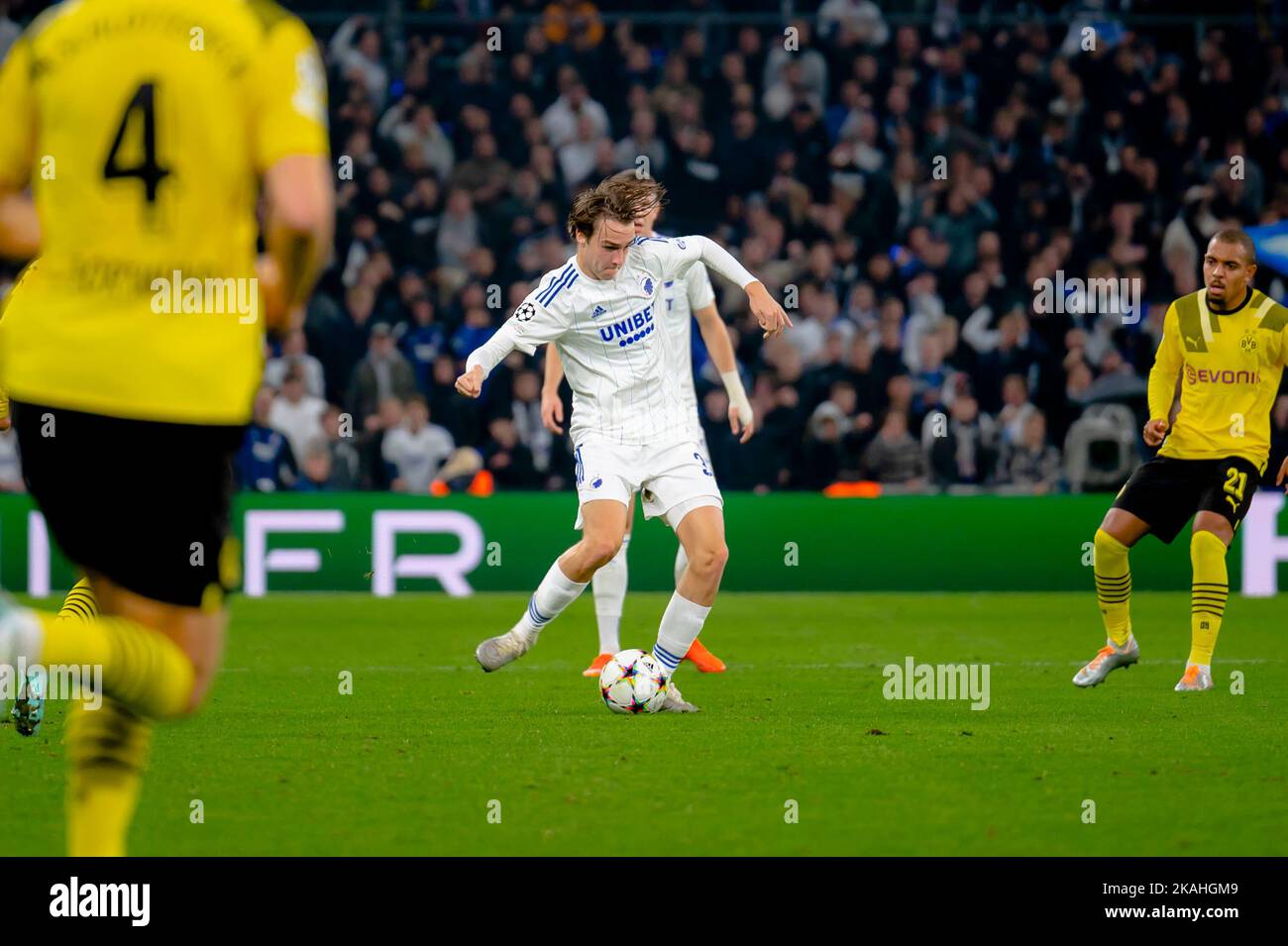 Copenhagen, Denmark. 02nd Nov, 2022. William Clem (36) of FC Copenhagen ...