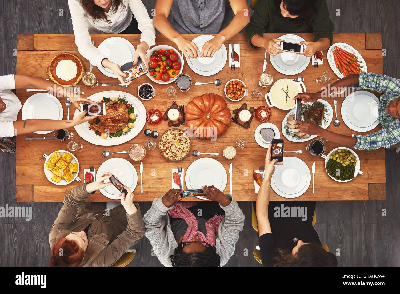 Good food makes for good memories. a group of people sitting together ...