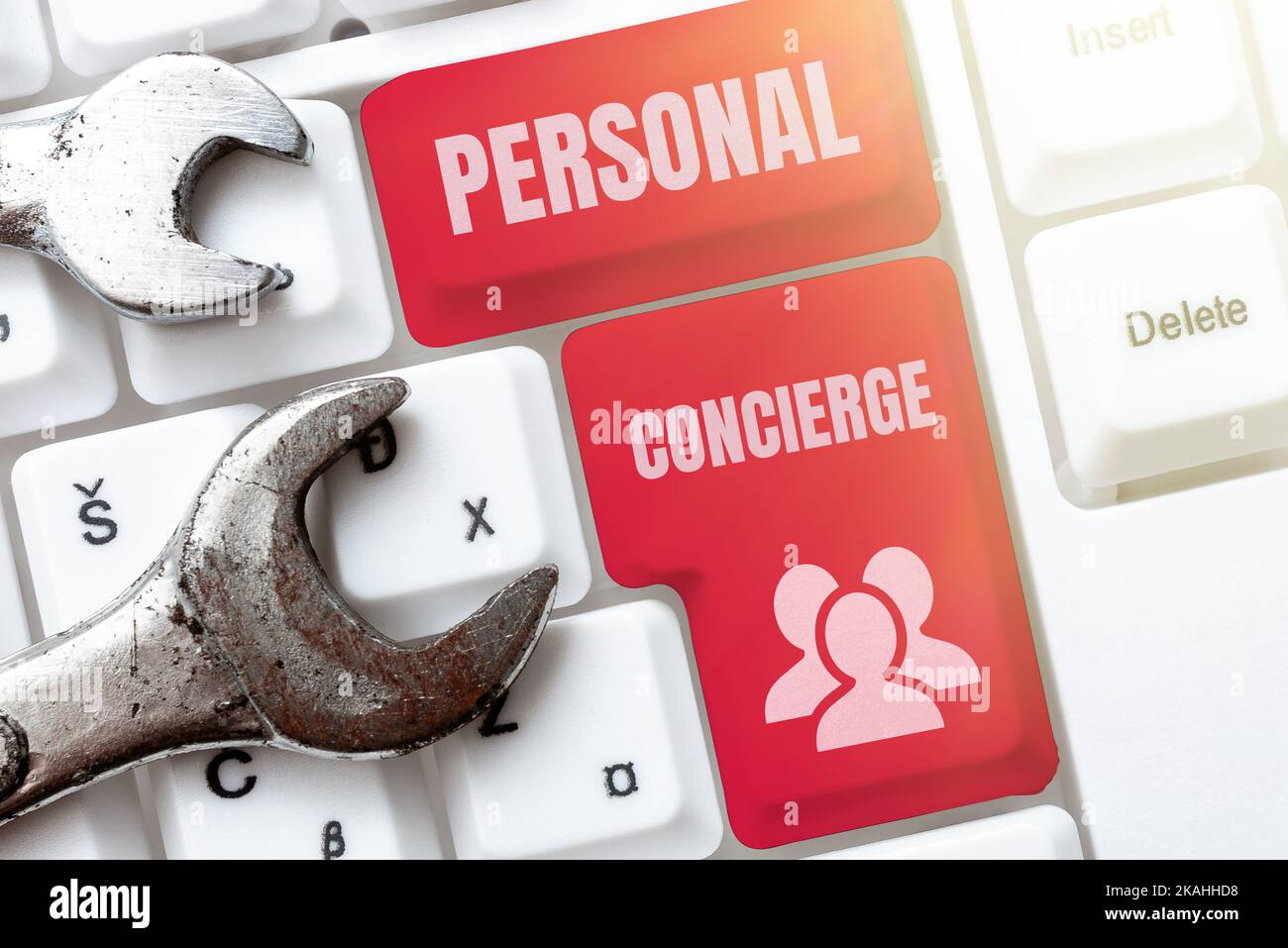 Inspiration showing sign Personal Concierge. Internet Concept someone ...