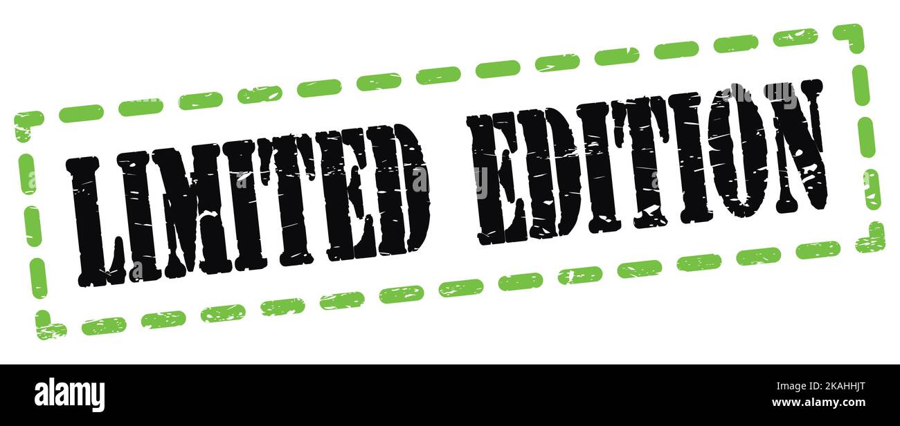 Limited edition icon black hi-res stock photography and images - Alamy