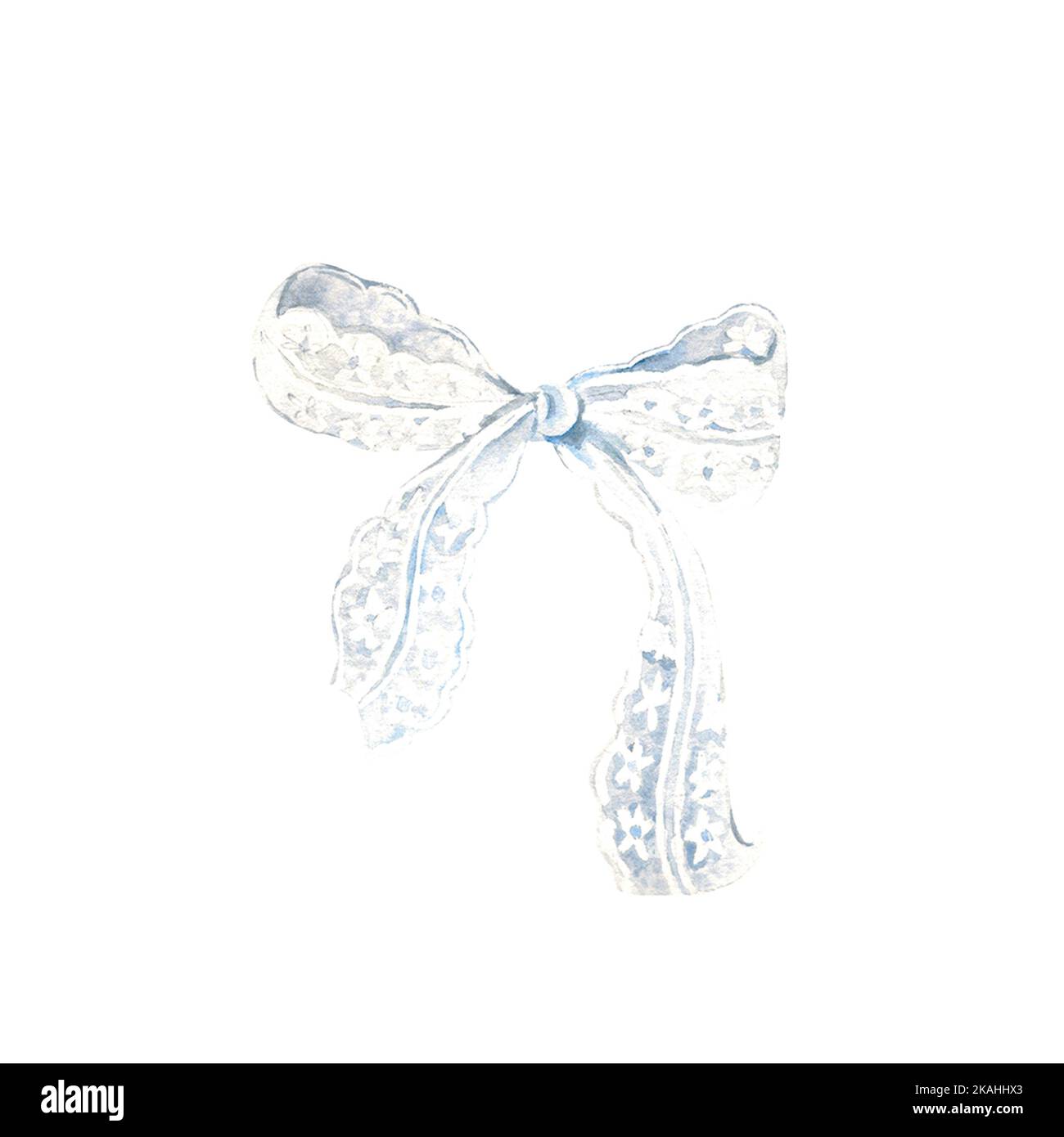 Vintage Lace Bow Background