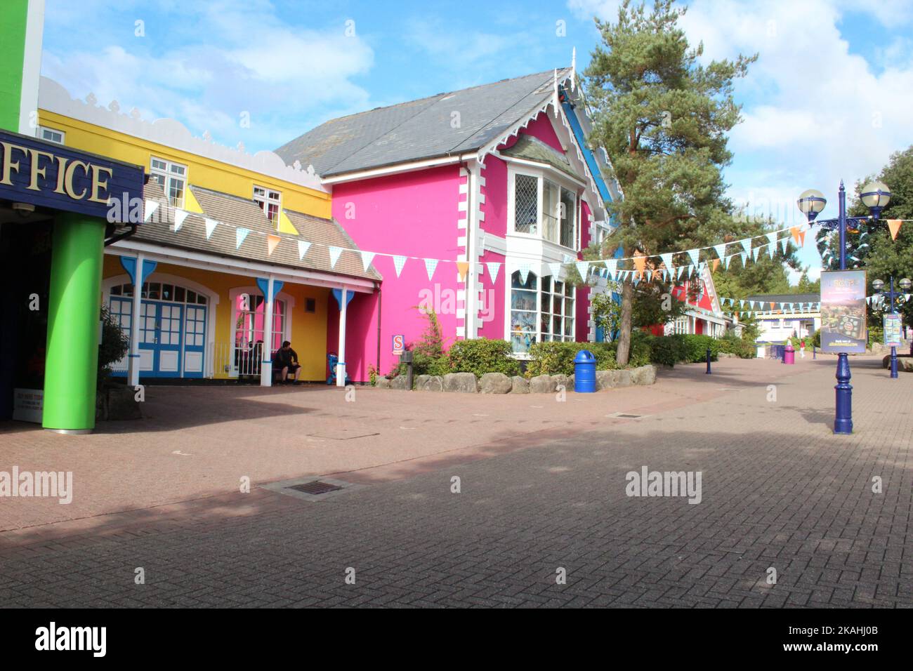 Alton Towers Theme Park Stock Photo - Alamy