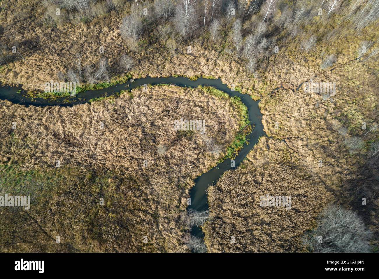 Small river bend hi-res stock photography and images - Alamy