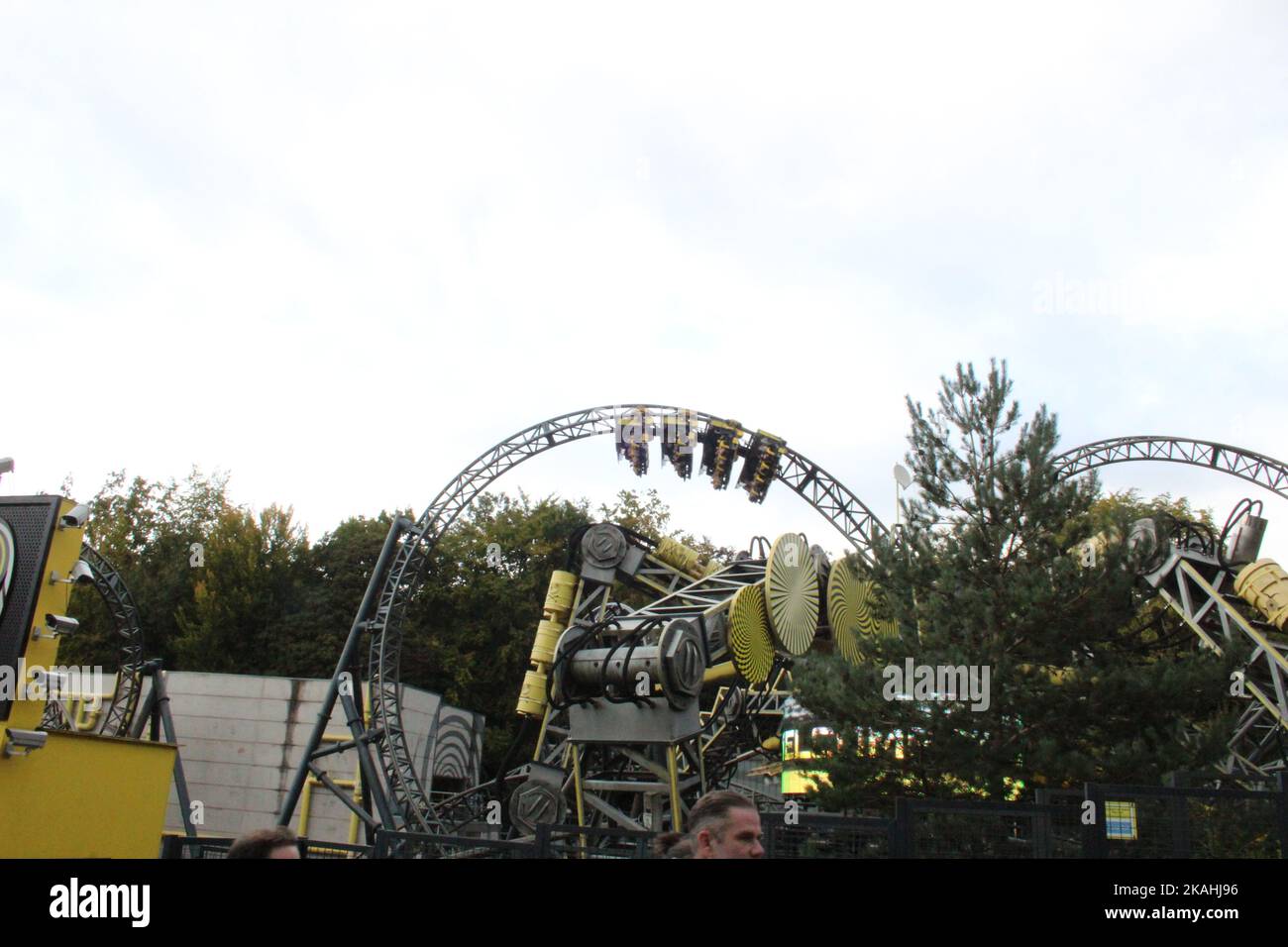 Alton Towers Theme Park Stock Photo - Alamy