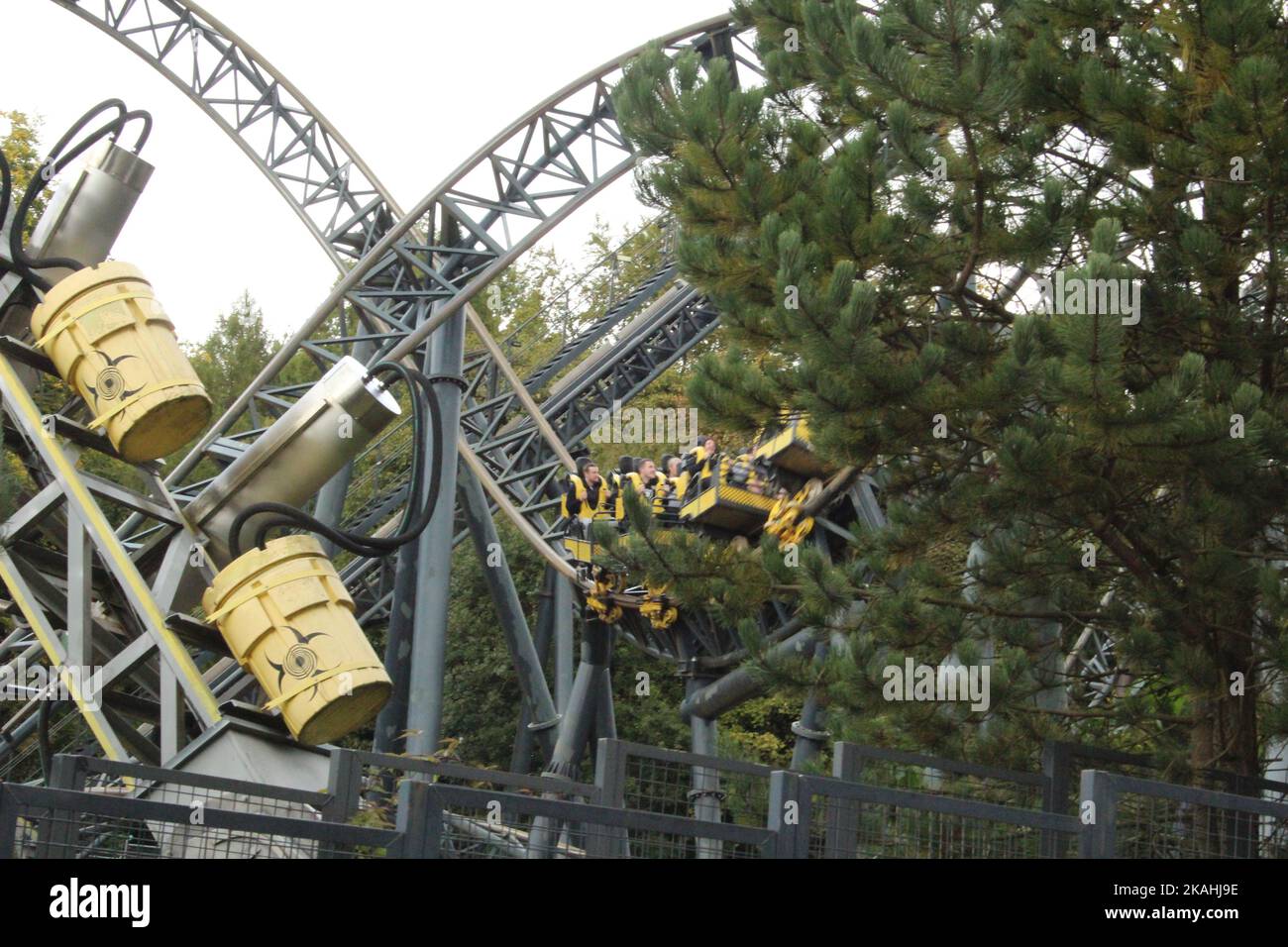 Alton Towers Theme Park Stock Photo - Alamy