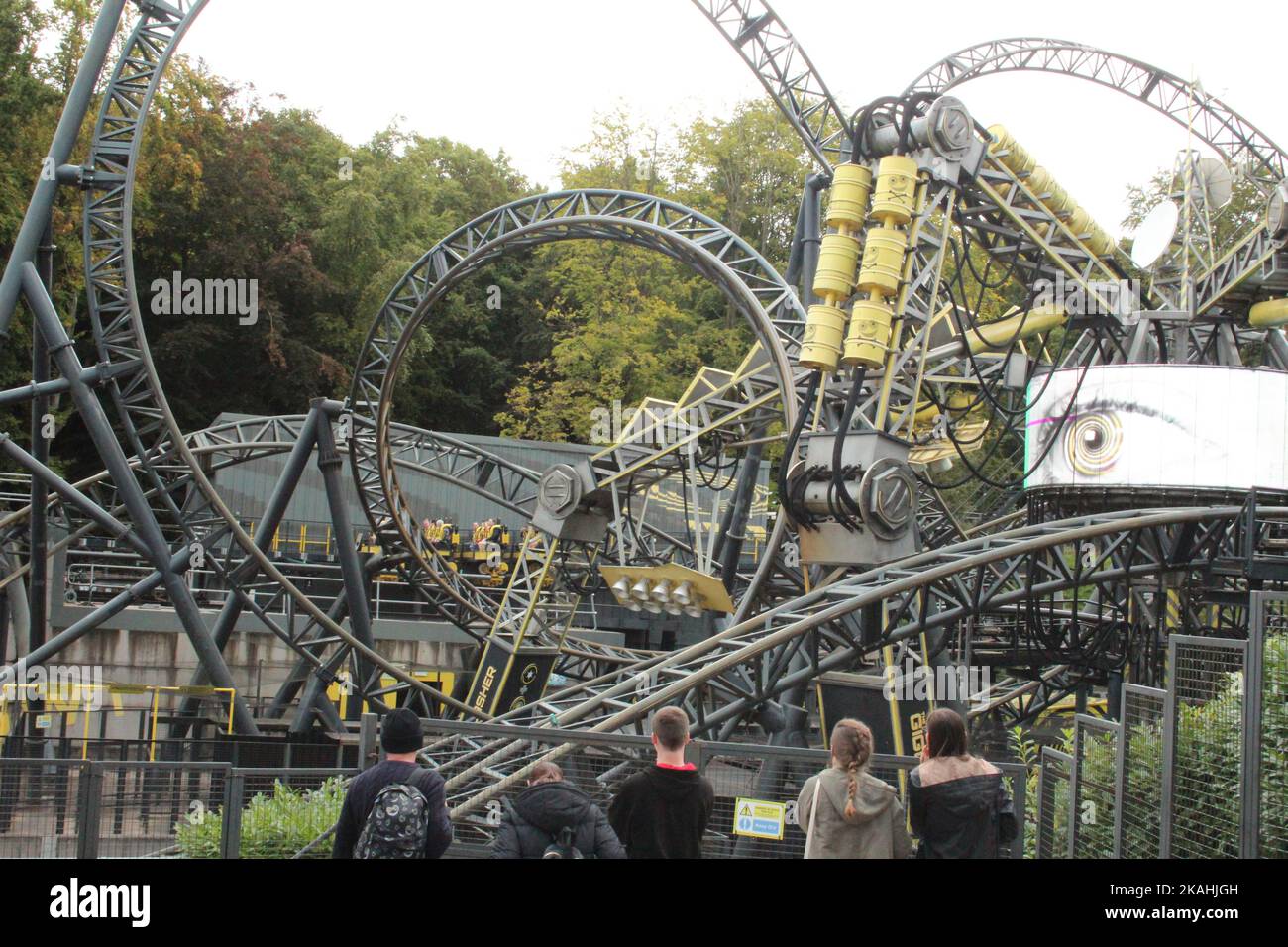 Alton Towers Theme Park Stock Photo - Alamy