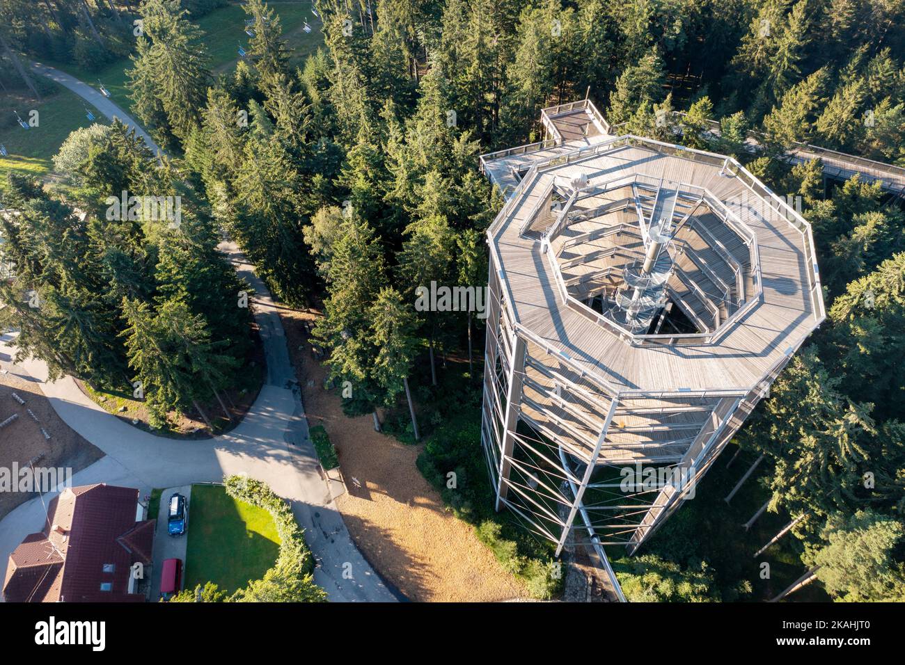 Stezka korunami stromů, Kramolín, Lipno nad Vltavou, Lipenska prehrada ...