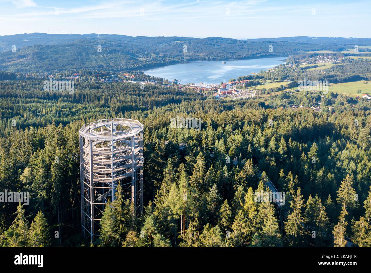 Stezka korunami stromů, Kramolín, Lipno nad Vltavou, Lipenska prehrada ...