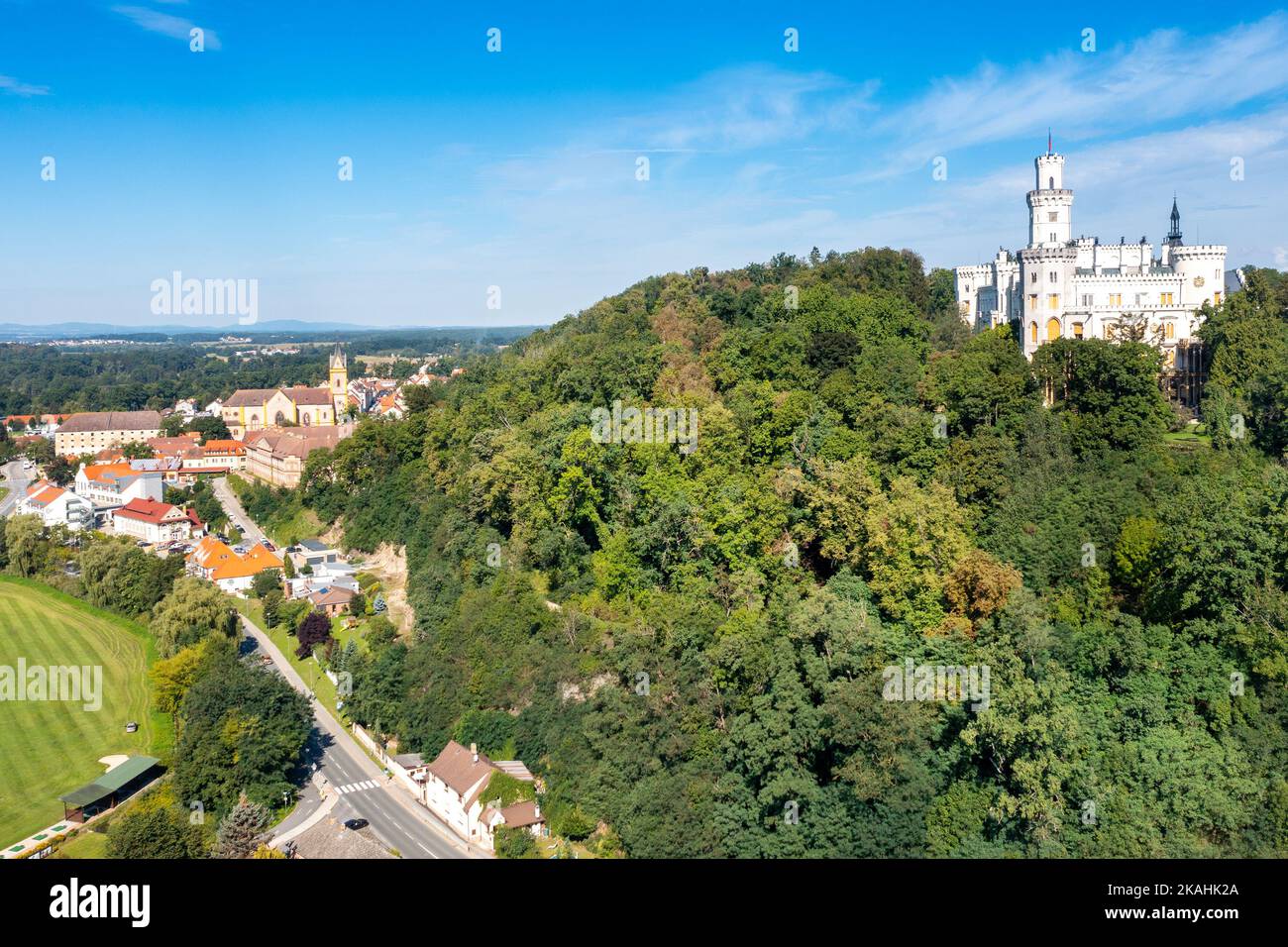 zamek Hluboka nad Vltavou, Jizni Cechy, Ceska republika / castle ...
