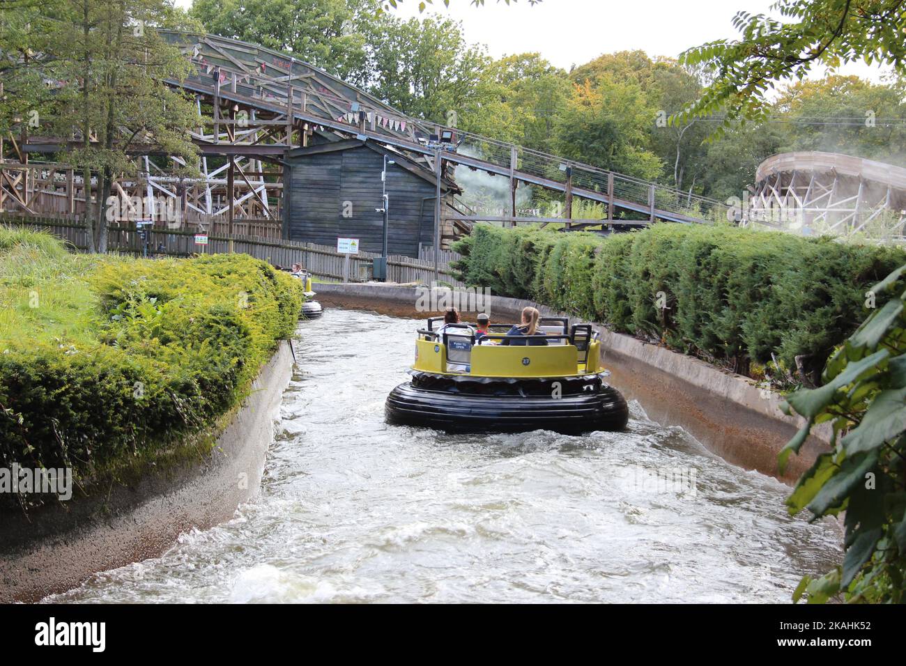 Alton Towers Theme Park Stock Photo - Alamy