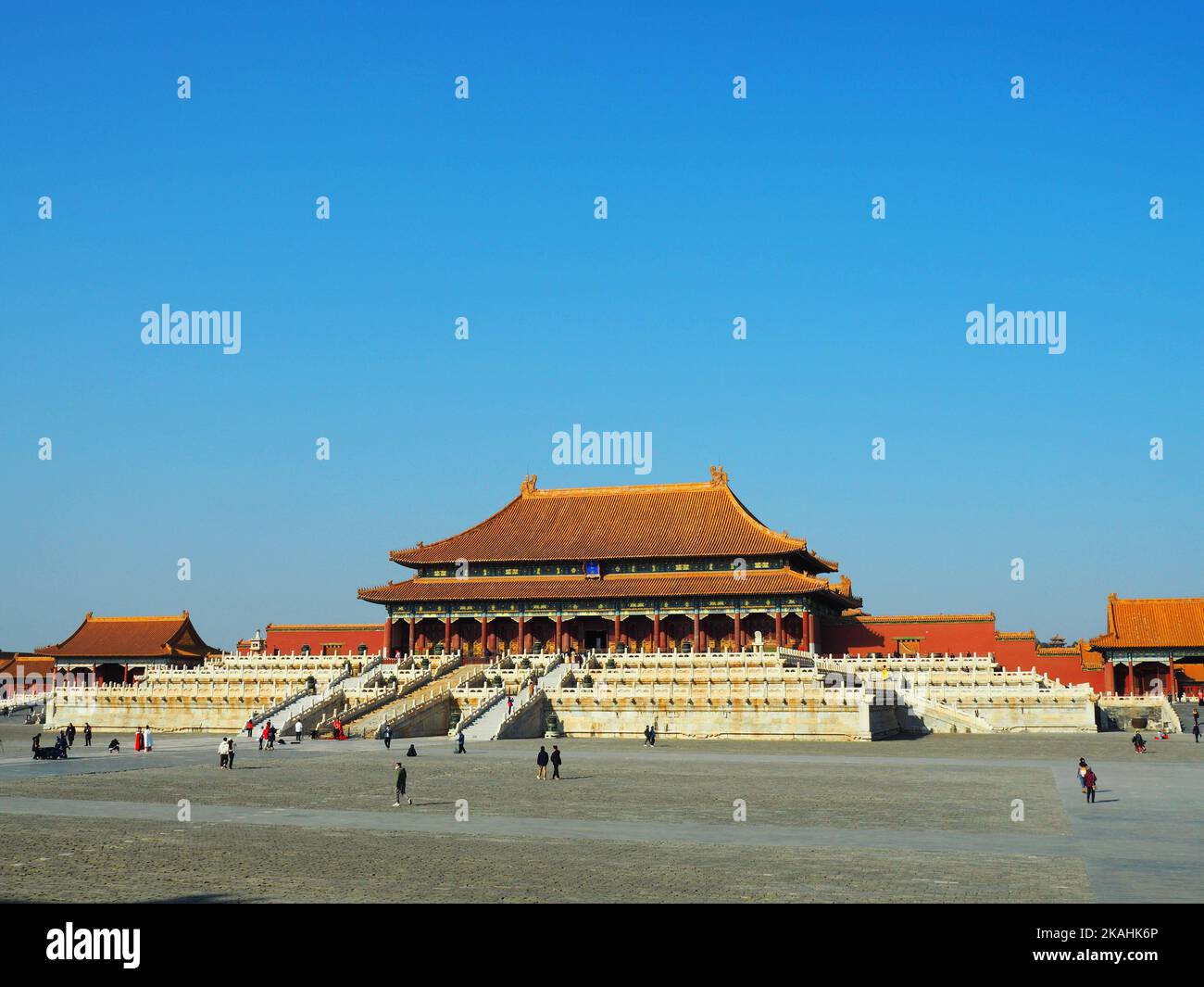 BEIJING, CHINA - NOVEMBER 3, 2022 - Visitors enjoy autumn scenery at ...