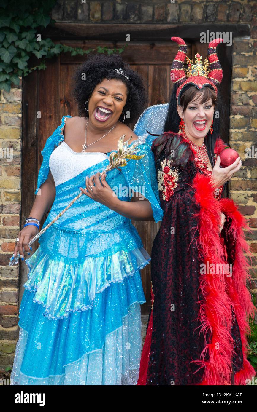 London, UK. 02nd Nov, 2022. Brenda Edwards as The Spirit of Pantomime ...