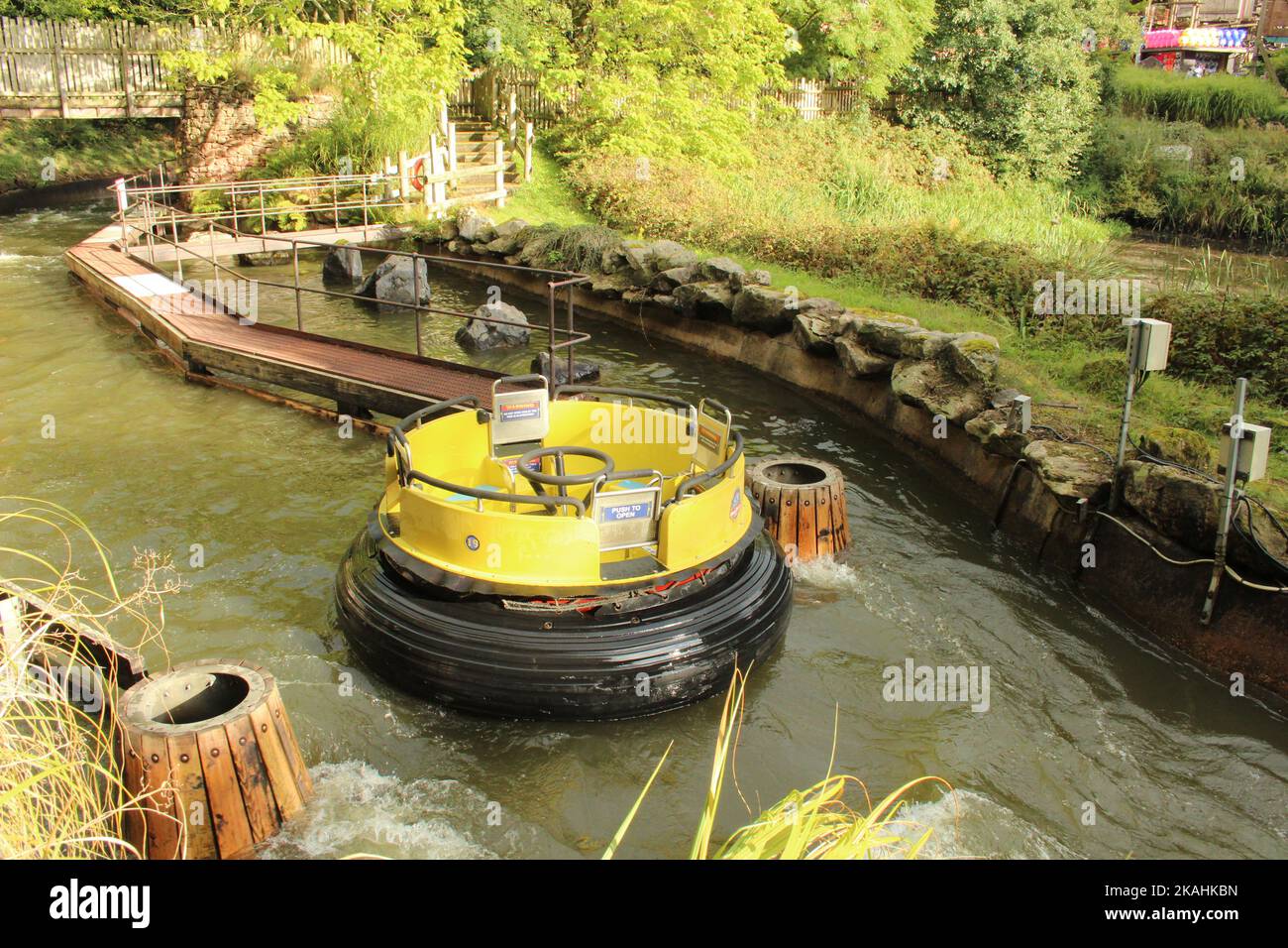 Alton Towers Theme Park Stock Photo - Alamy