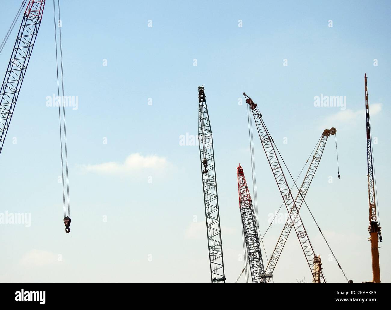 Winch wire rope crane hi-res stock photography and images - Alamy