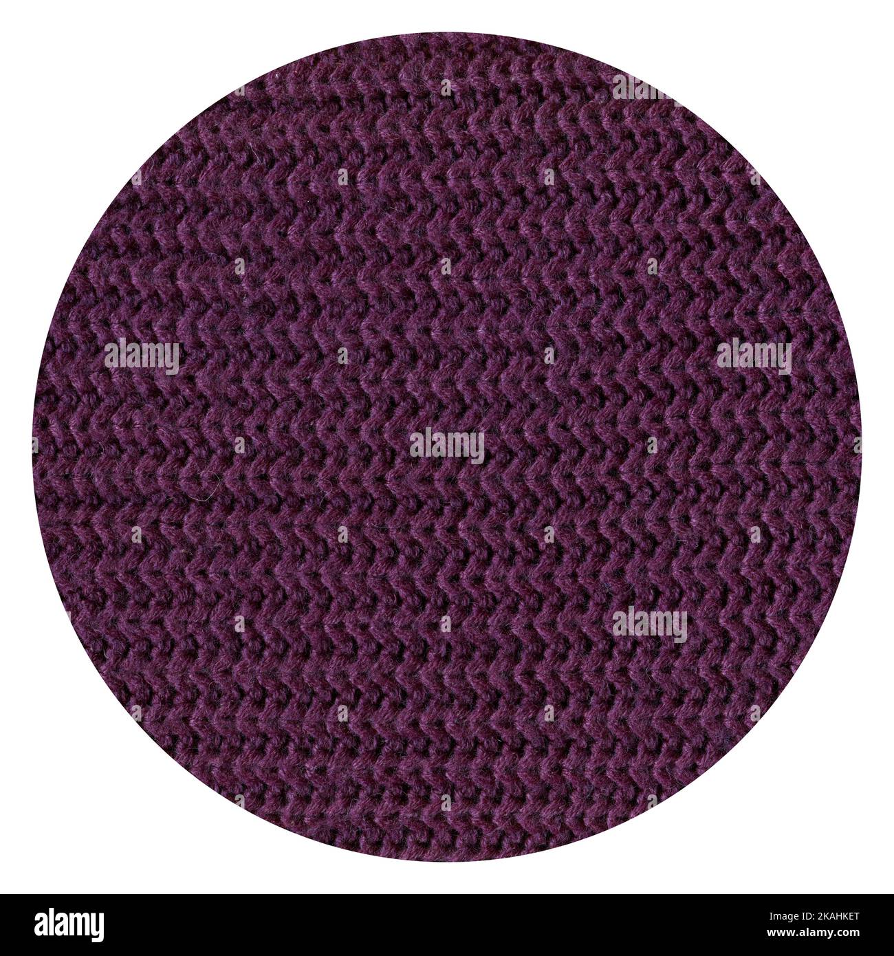 Purple knitwear texture Cut Out Stock Images & Pictures - Alamy