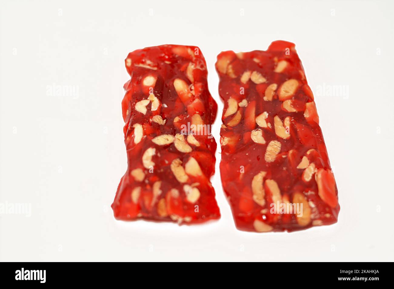 Festive Arabian sweet candy domeya stuffed with peanuts, Egyptian ...