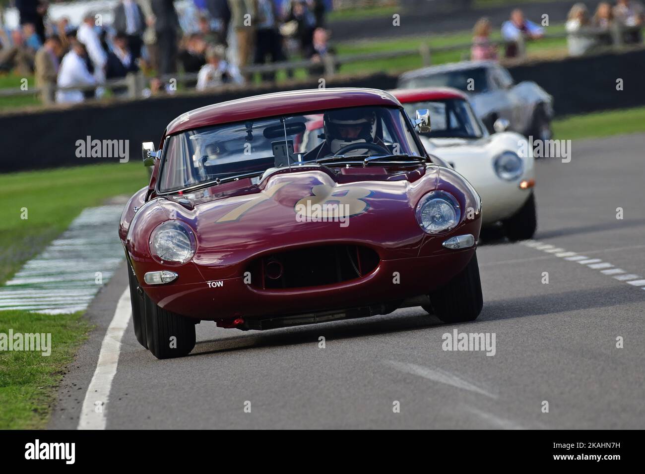 Jaguar e type royal automobile club tt celebration hi-res stock ...
