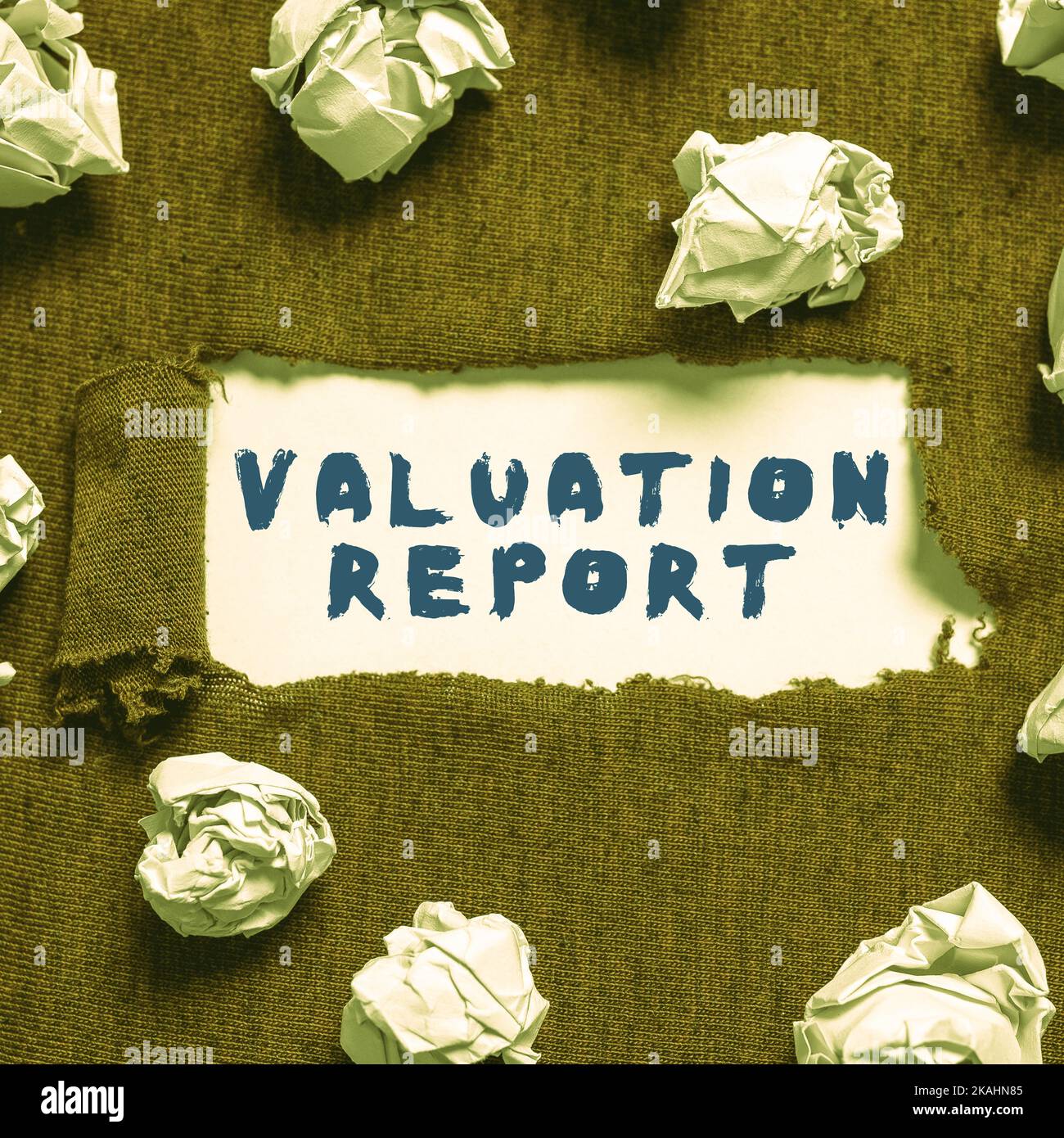 Handwriting Text Valuation Report Business Idea Process Of Converting An Idea Into A Video