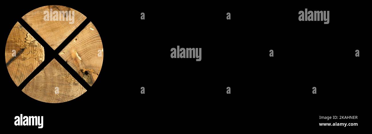 Wood grain texture. Hornbeam round wood, can be used as background ...