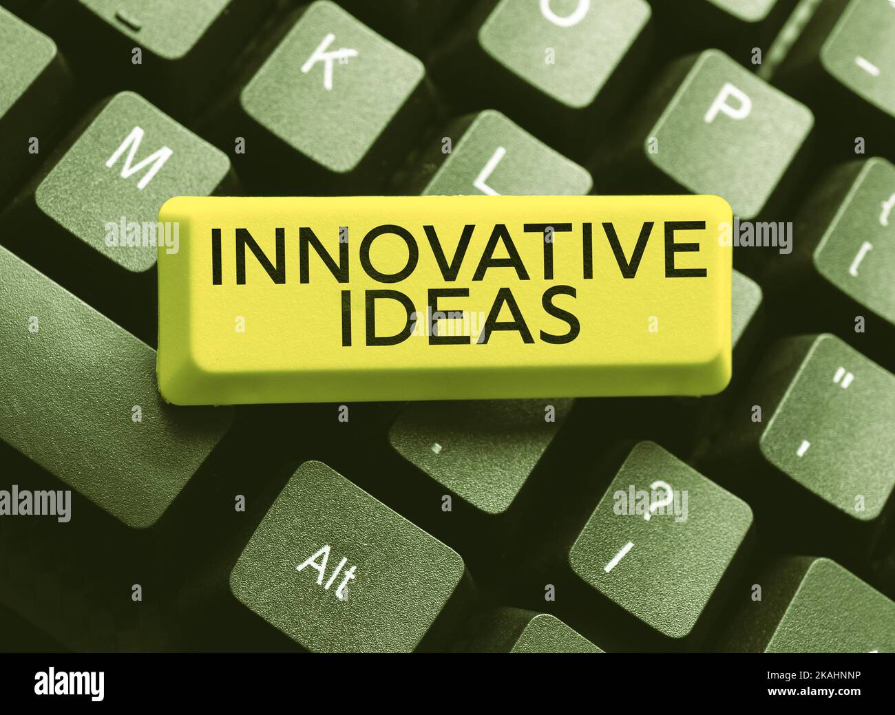 Sign displaying Innovative Ideas. Concept meaning concepts that are a ...