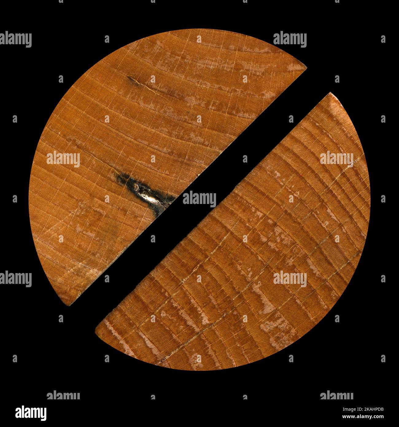 Wood grain texture. Hornbeam round wood, can be used as background ...