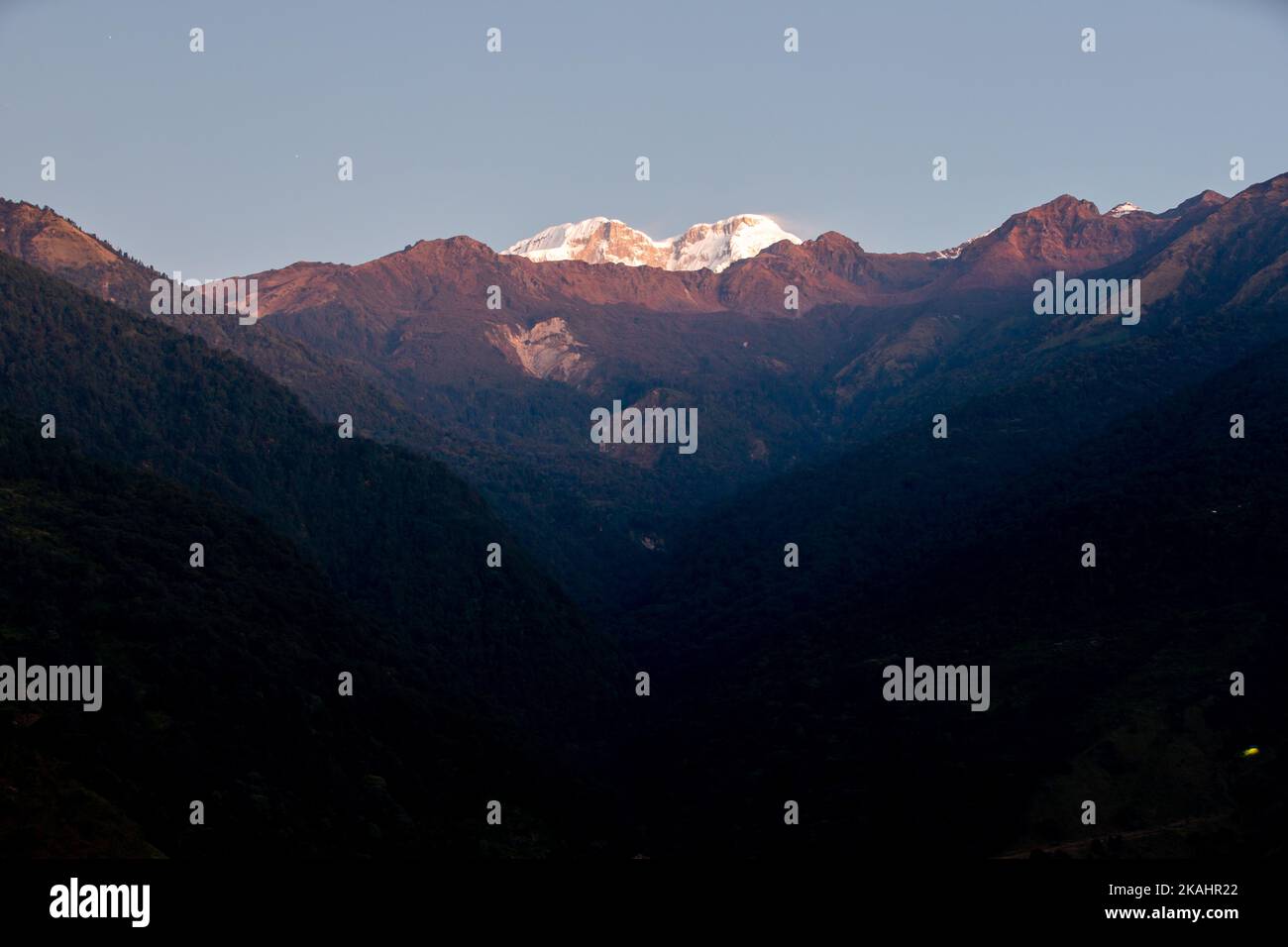 Beautiful Ghale Gau and Bhujung village of Nepal Stock Photo - Alamy