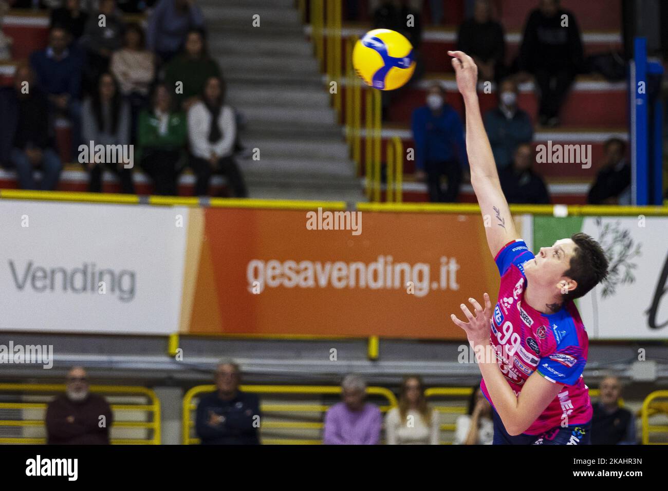 E-Work Arena, Busto Arsizio (VA), Italy, November 02, 2022, Ebrar ...