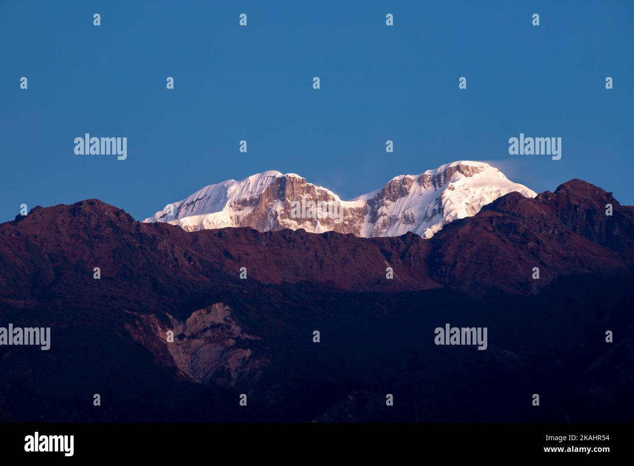 Beautiful Ghale Gau and Bhujung village of Nepal Stock Photo - Alamy