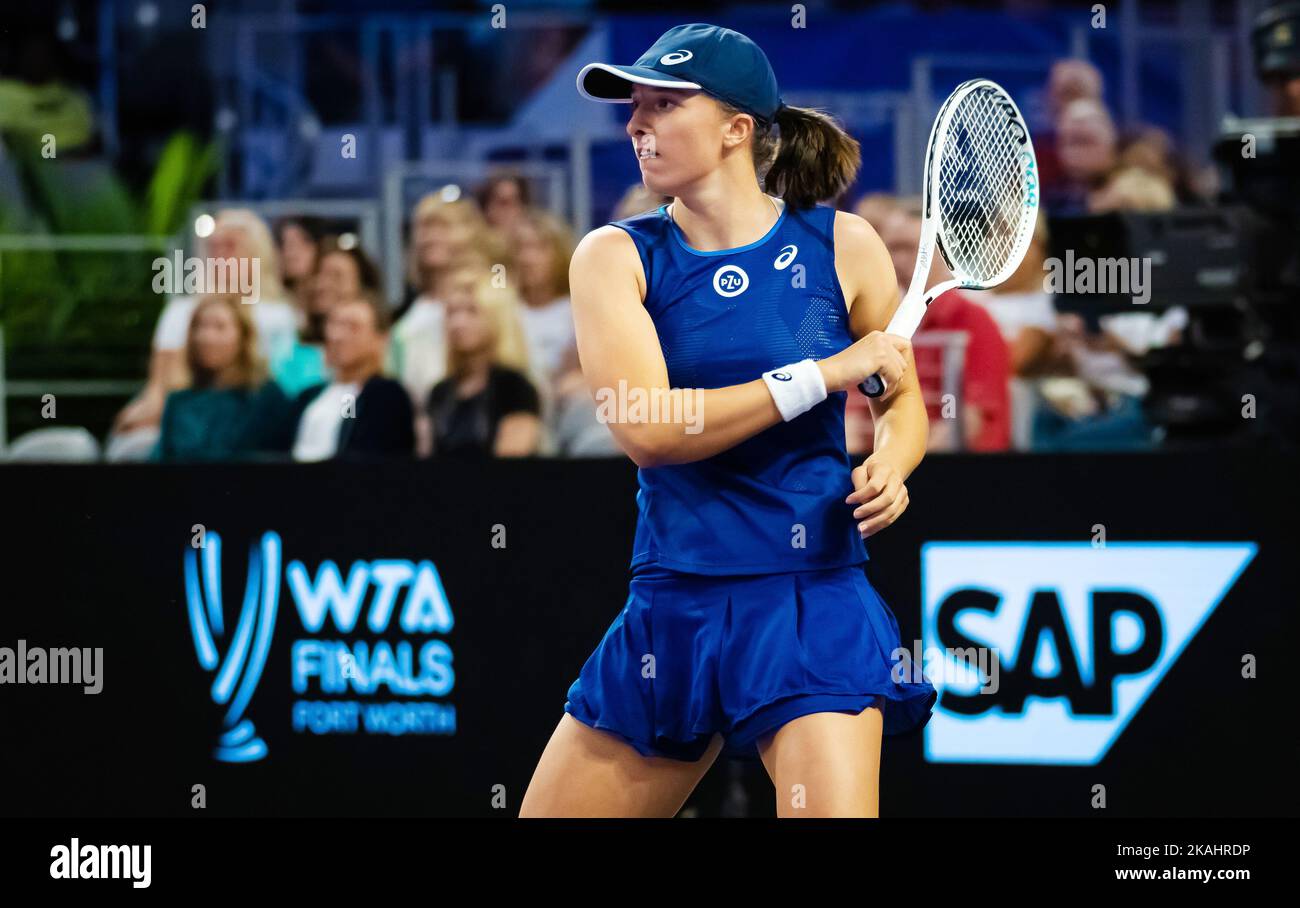 Iga swiatek wta finals 2022 fort worth hi-res stock photography and images - Alamy