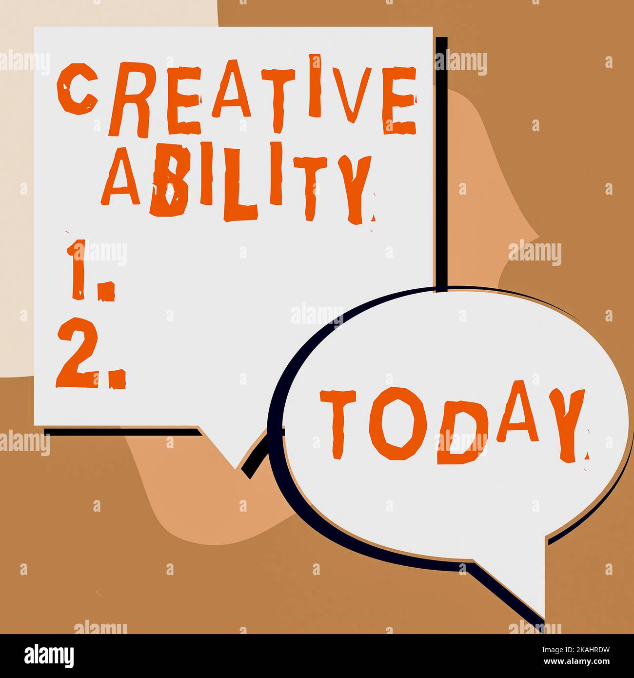 Hand writing sign Creative Ability. Internet Concept process of ...