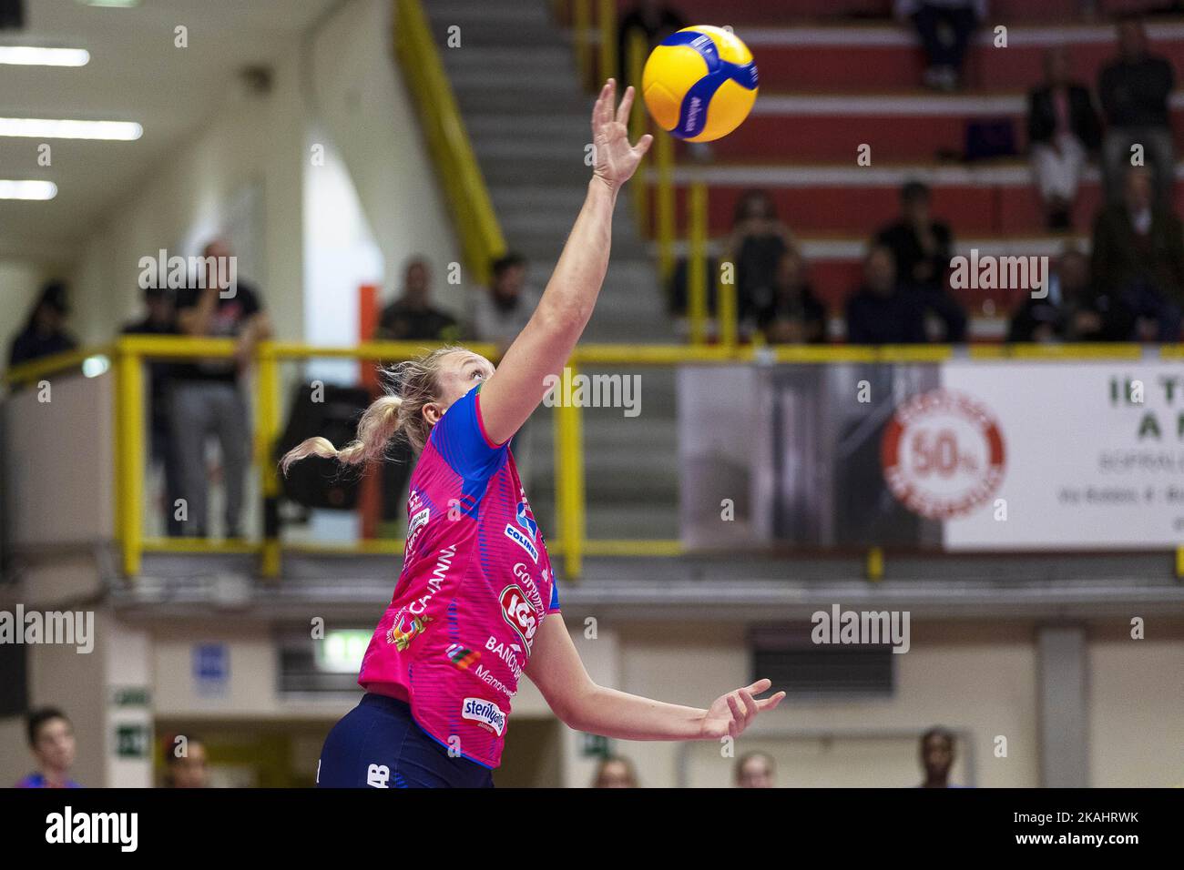 E-Work Arena, Busto Arsizio (VA), Italy, November 02, 2022, Jordyn ...