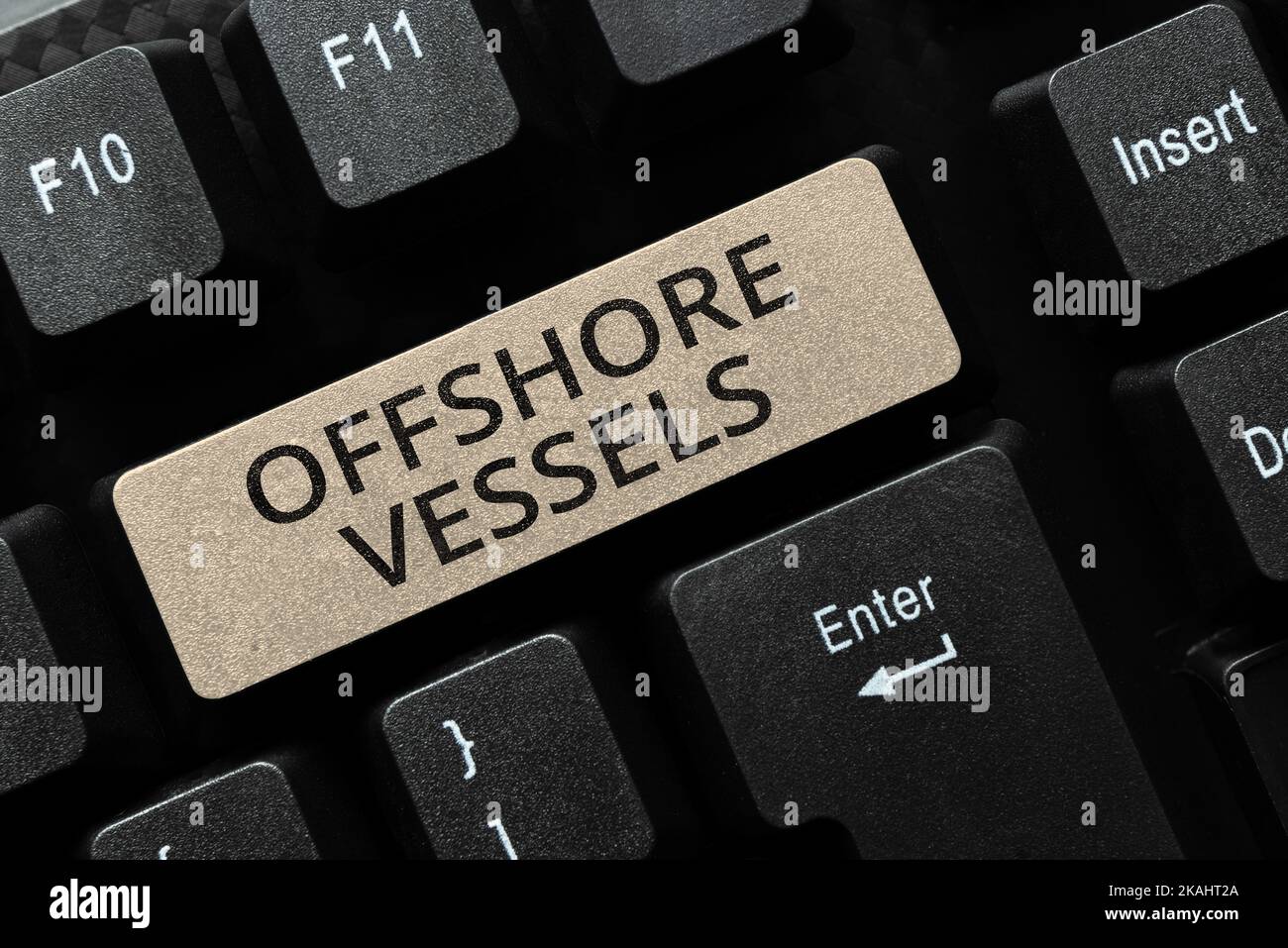 Conceptual display Offshore Vessels. Internet Concept kind of learning ...