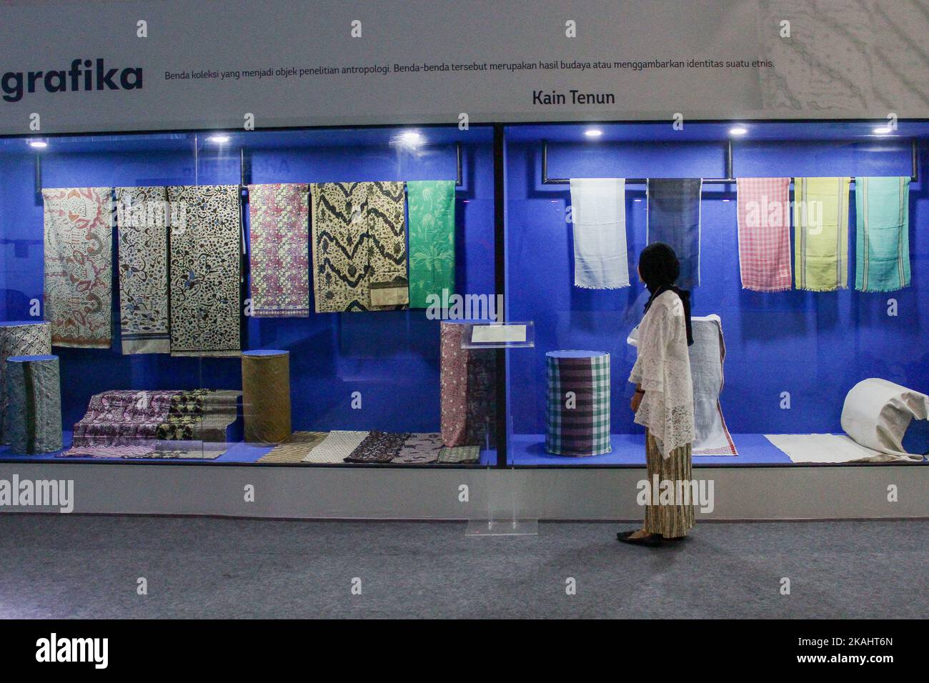 Bandung, West Java, Indonesia. 3rd Nov, 2022. Visitors look at the ...