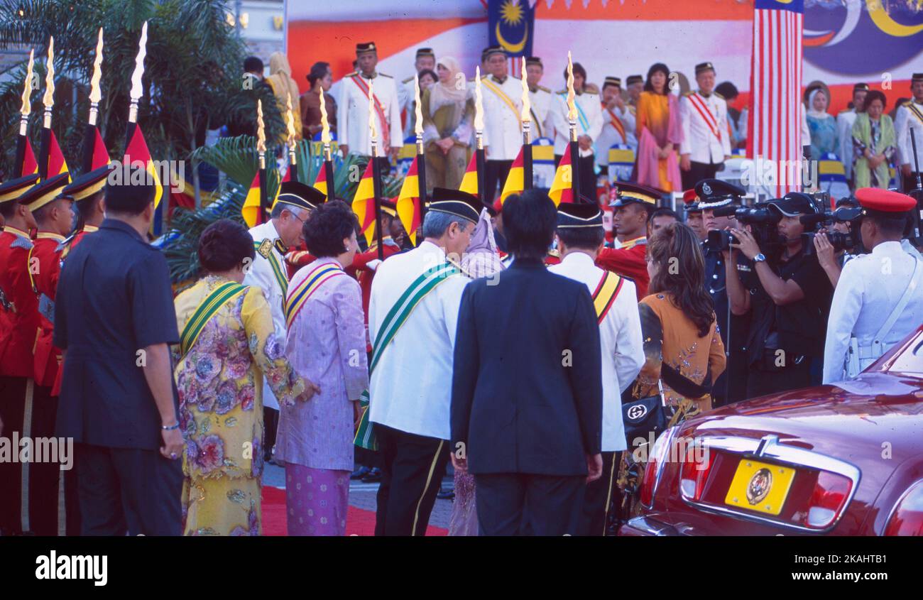 Malaysia: Merdeka - 50 years of independence state ceremony in Kuala ...