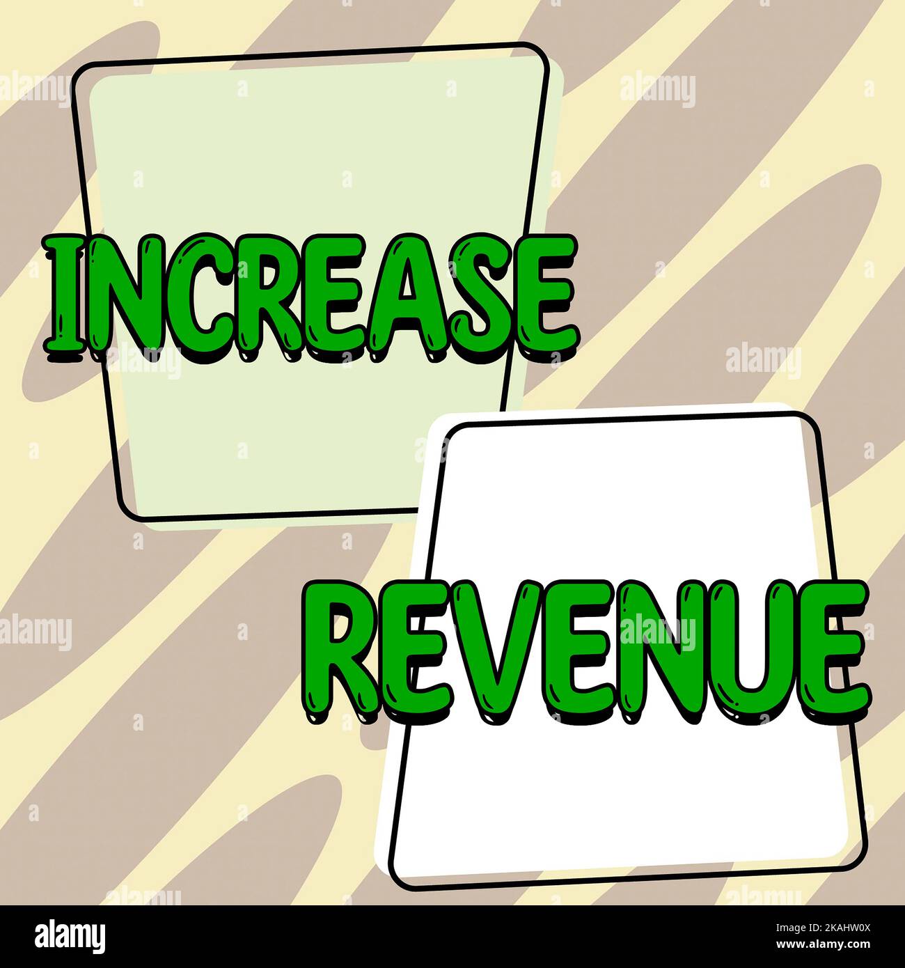 Hand writing sign Increase Revenue. Word for one that works especially ...