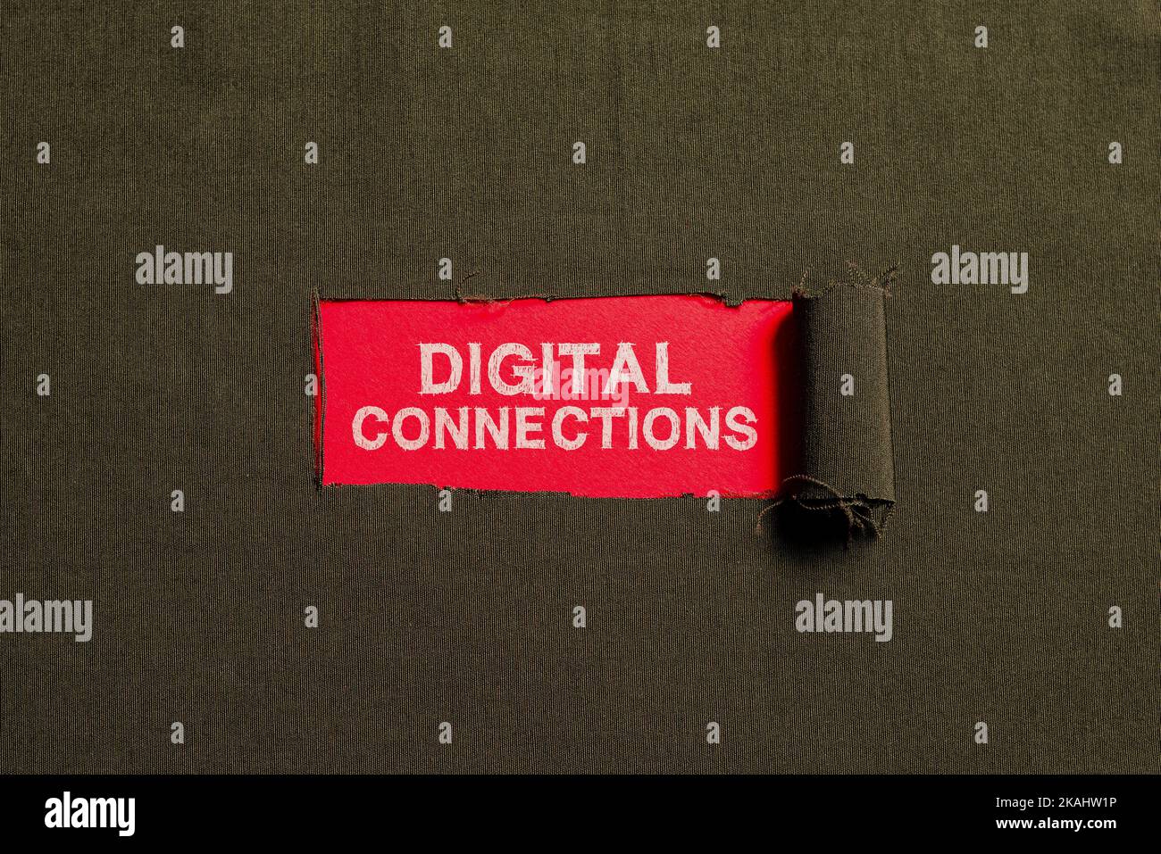 Text showing inspiration Digital Connections. Concept meaning virtual ...