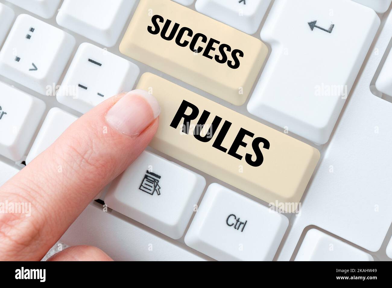 Conceptual caption Success Rules. Business showcase provides guidance ...