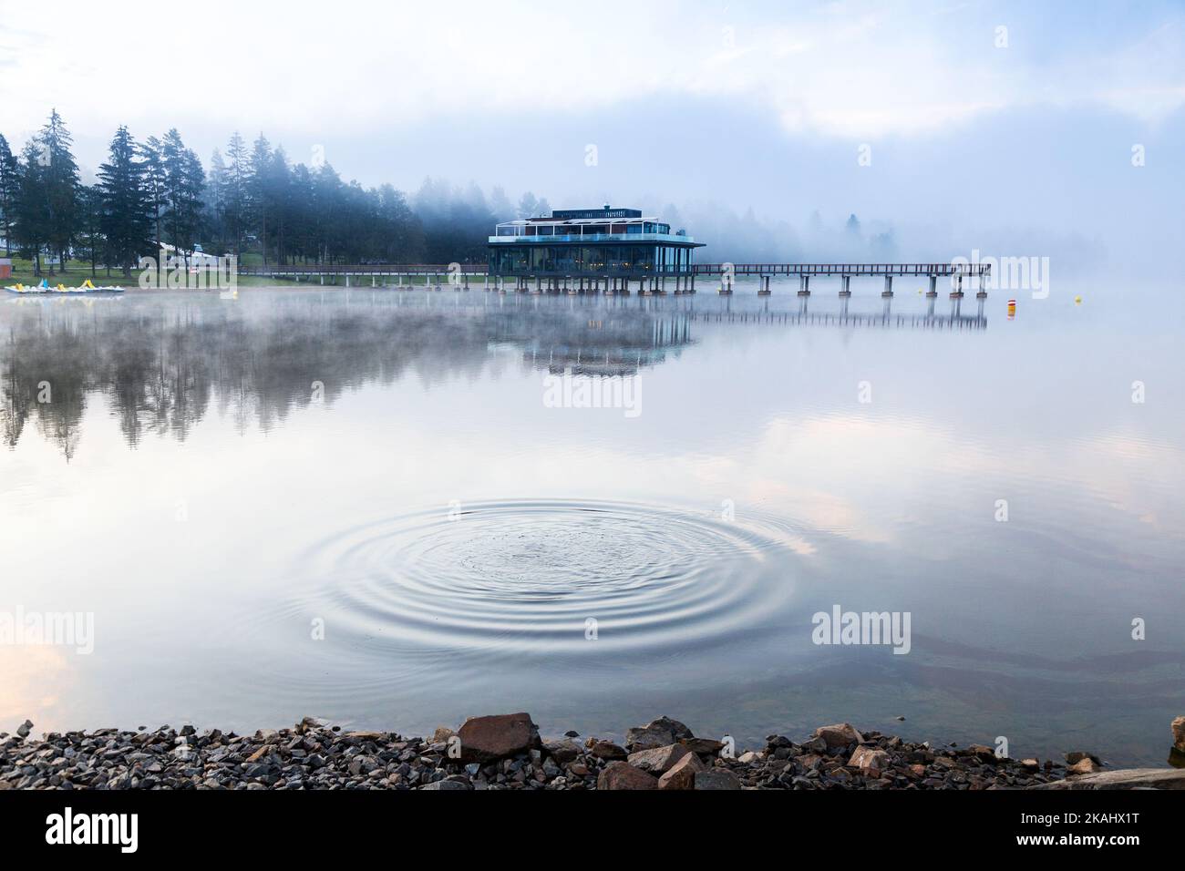 Marina resort, Lipno nad Vltavou, Lipenska prehrada, Jizni Cechy, Ceska ...