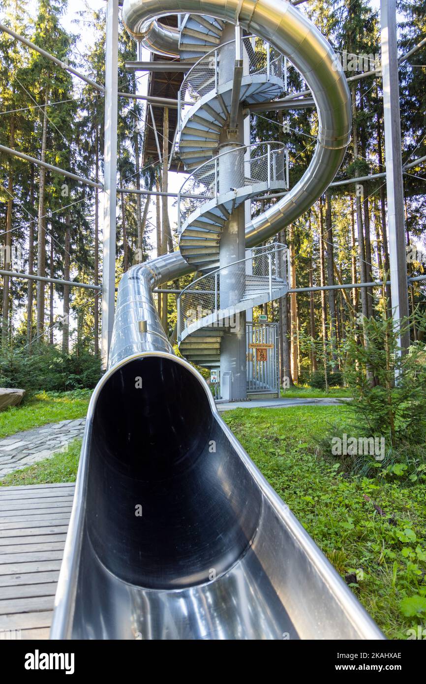 Stezka korunami stromů, Kramolín, Lipno nad Vltavou, Lipenska prehrada ...