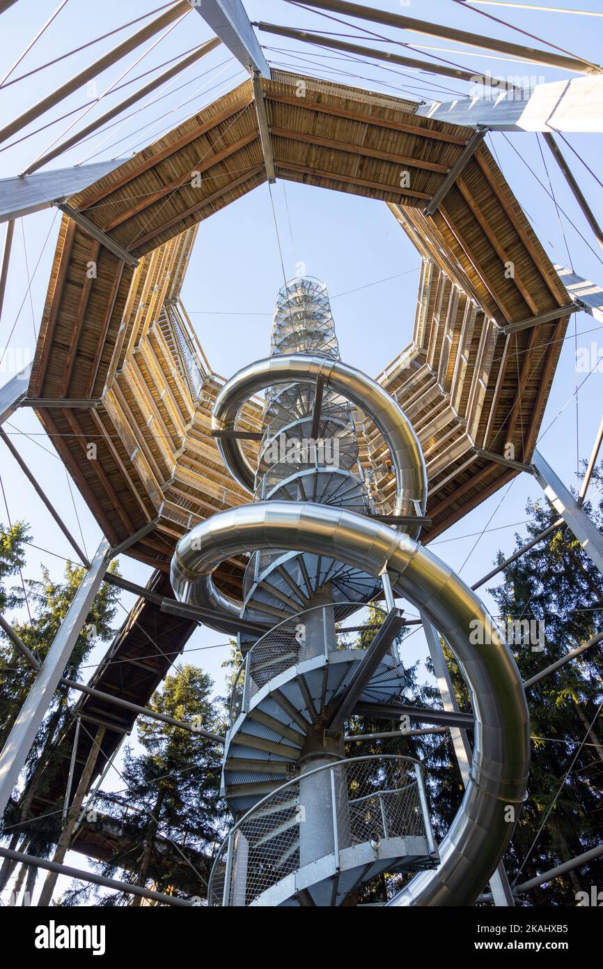 Stezka korunami stromů, Kramolín, Lipno nad Vltavou, Lipenska prehrada ...