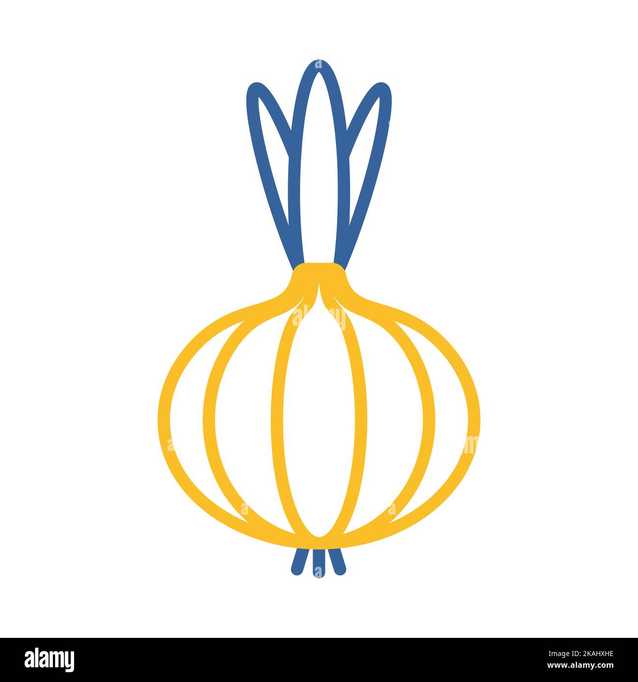 Onion isolated design vector icon. Vegetable sign. Graph symbol for ...