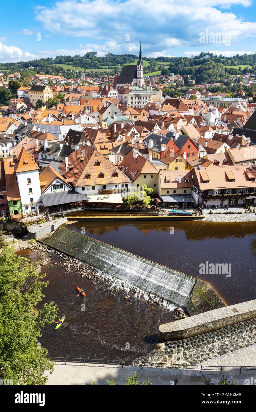 Český Krumlov (UNESCO), Jižní Čechy, Česká republika, Evropa / Cesky ...
