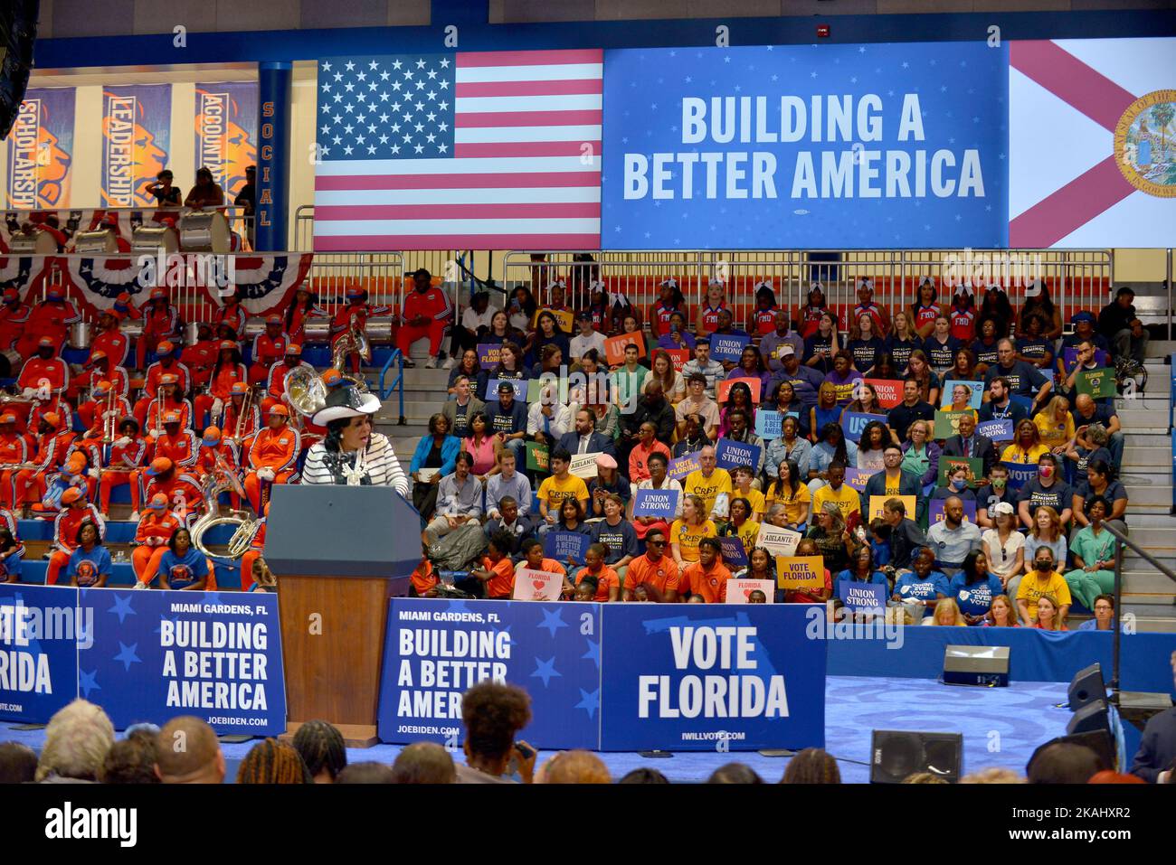 Miami Gardens, USA. 01st Nov, 2022. Congresswoman Frederica Wilson, D ...