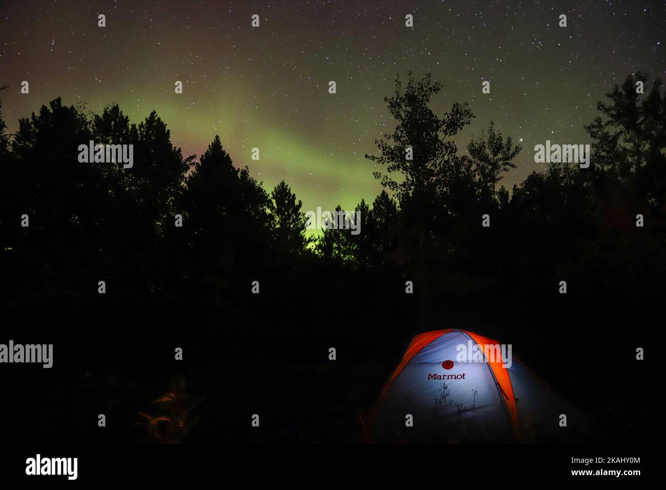 Lantern campsite night hi-res stock photography and images - Alamy