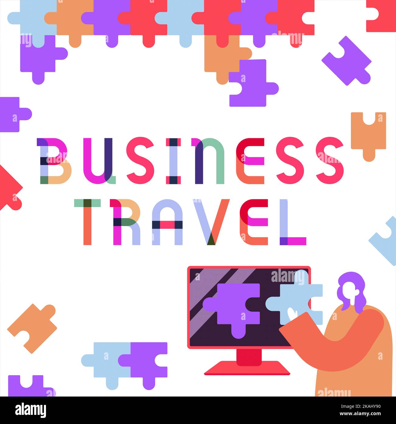 Conceptual display Business Travel. Business idea the act of adding new information or changing ...