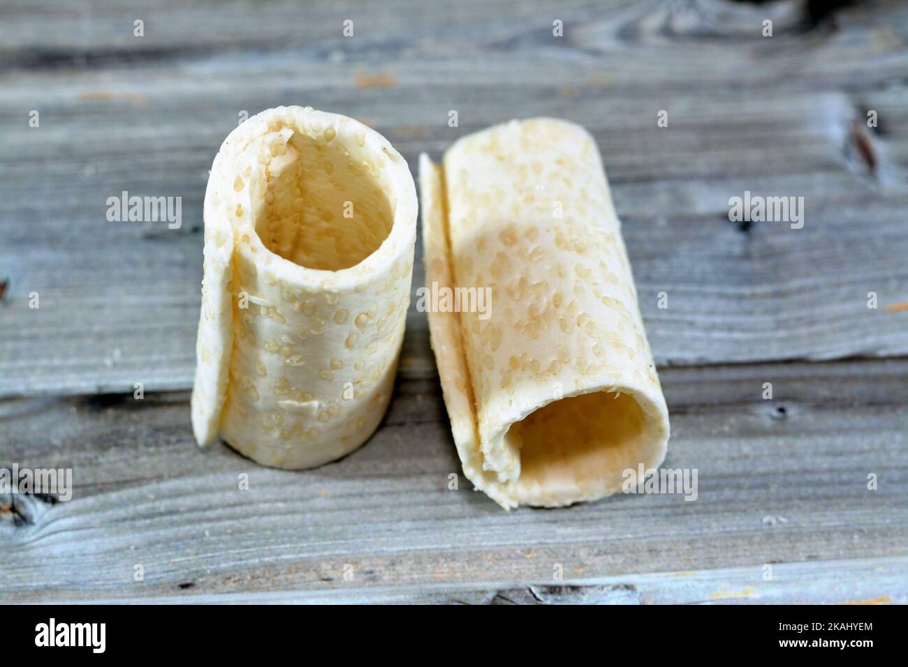 Rolled Egyptian festive thin candy covered with sesame, Egyptian ...