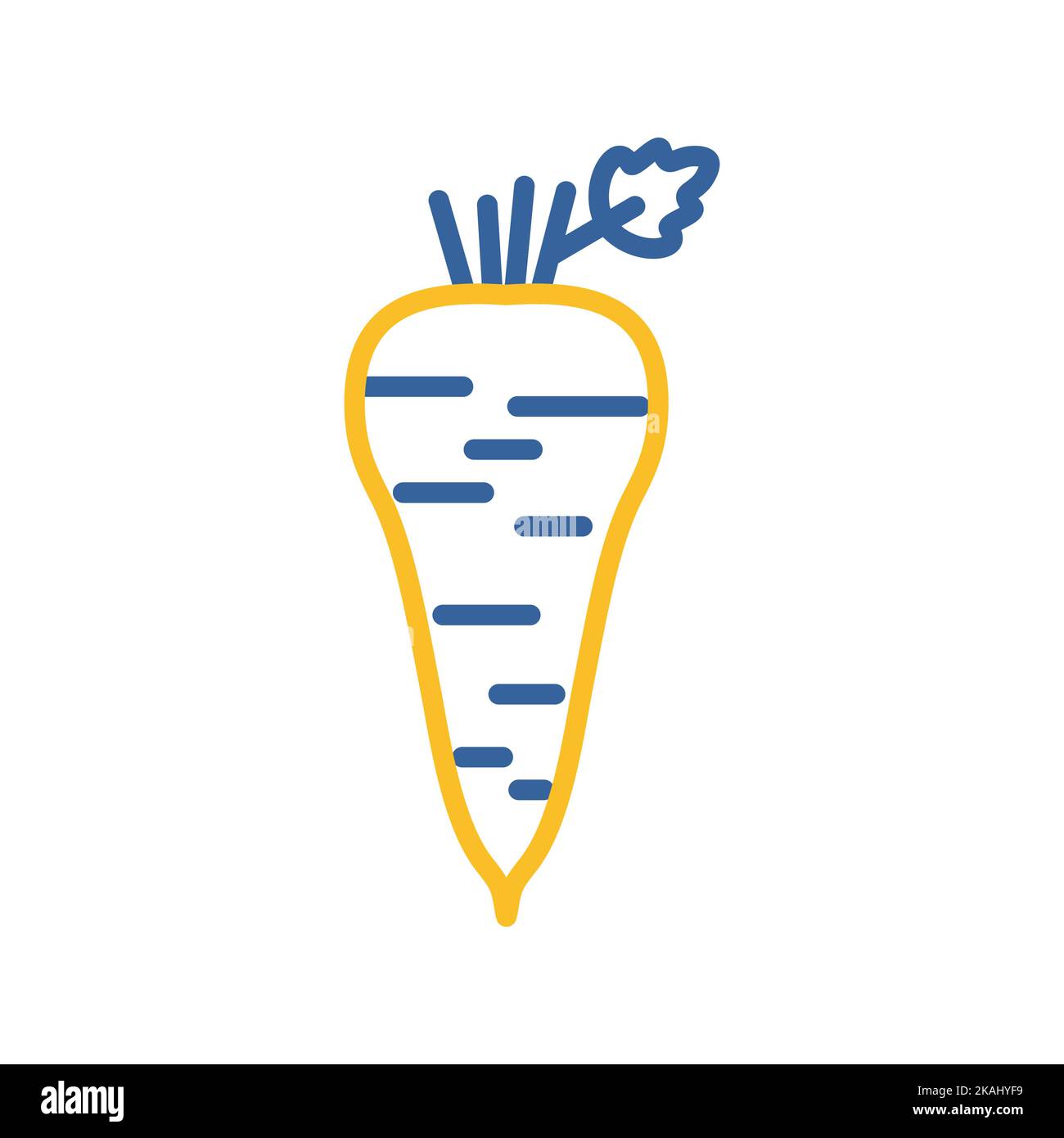 Parsnip plant Stock Vector Images - Alamy